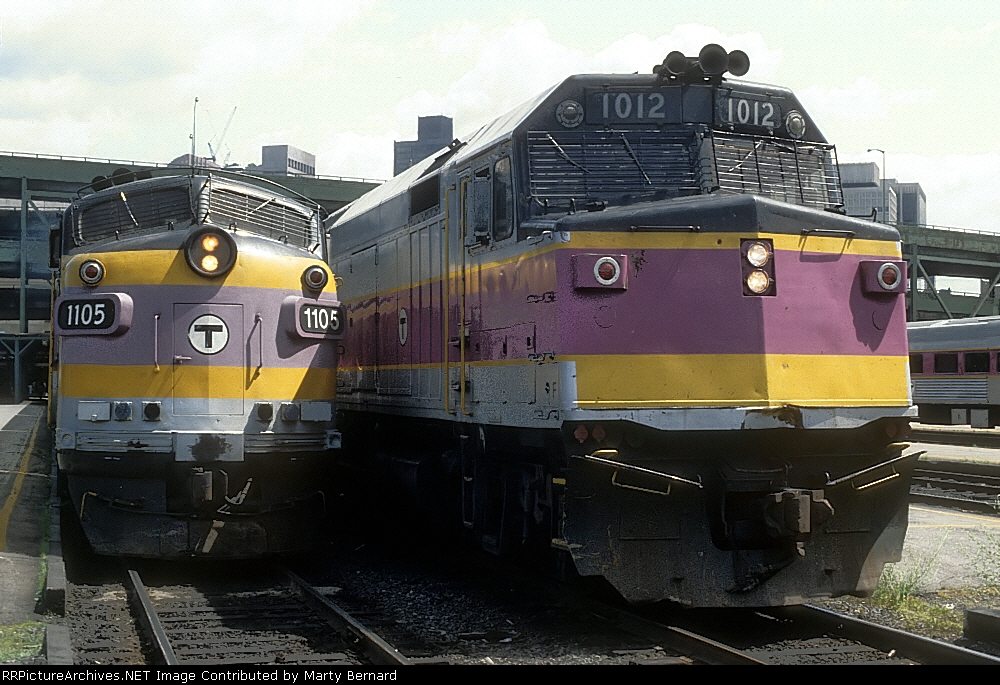 MBTA 1105, North Station